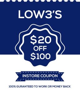 Lowes $20 Off $100 In-Store Coupon - Home Depot & Lowe's Printable Coupons